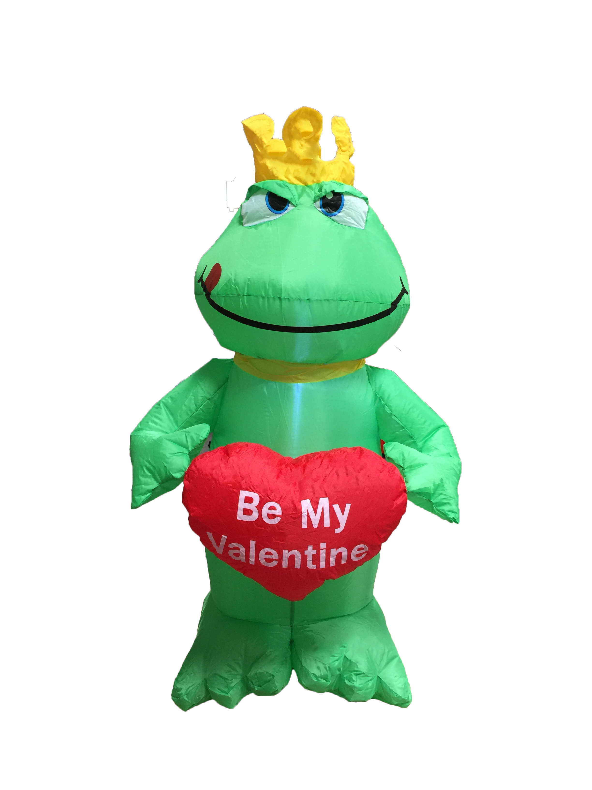 The Holiday Aisle® 4 Foot Tall Lighted Happy Valentine's Day Inflatable ...