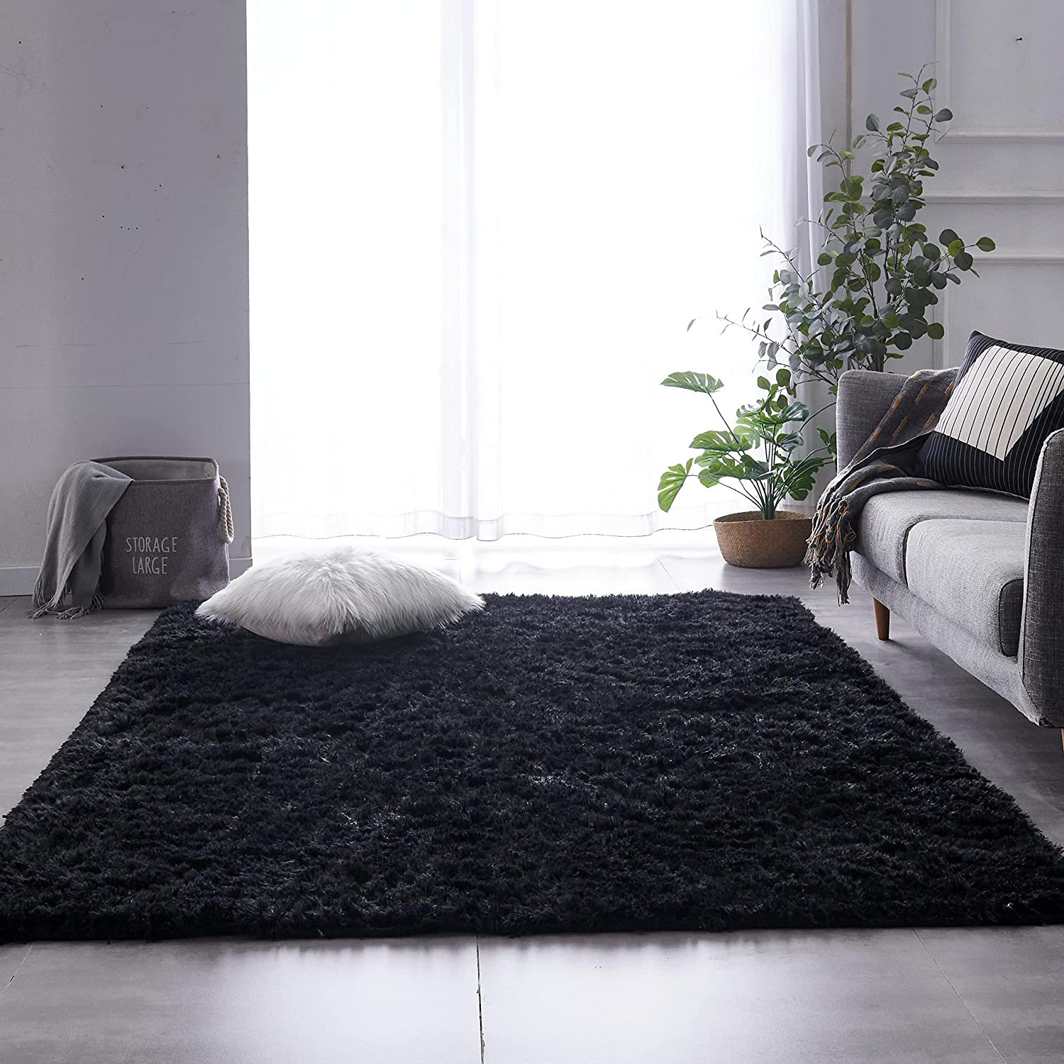 Fairmont Park Boiling Pot Machine Tufted Polyester Black Rug | Wayfair ...