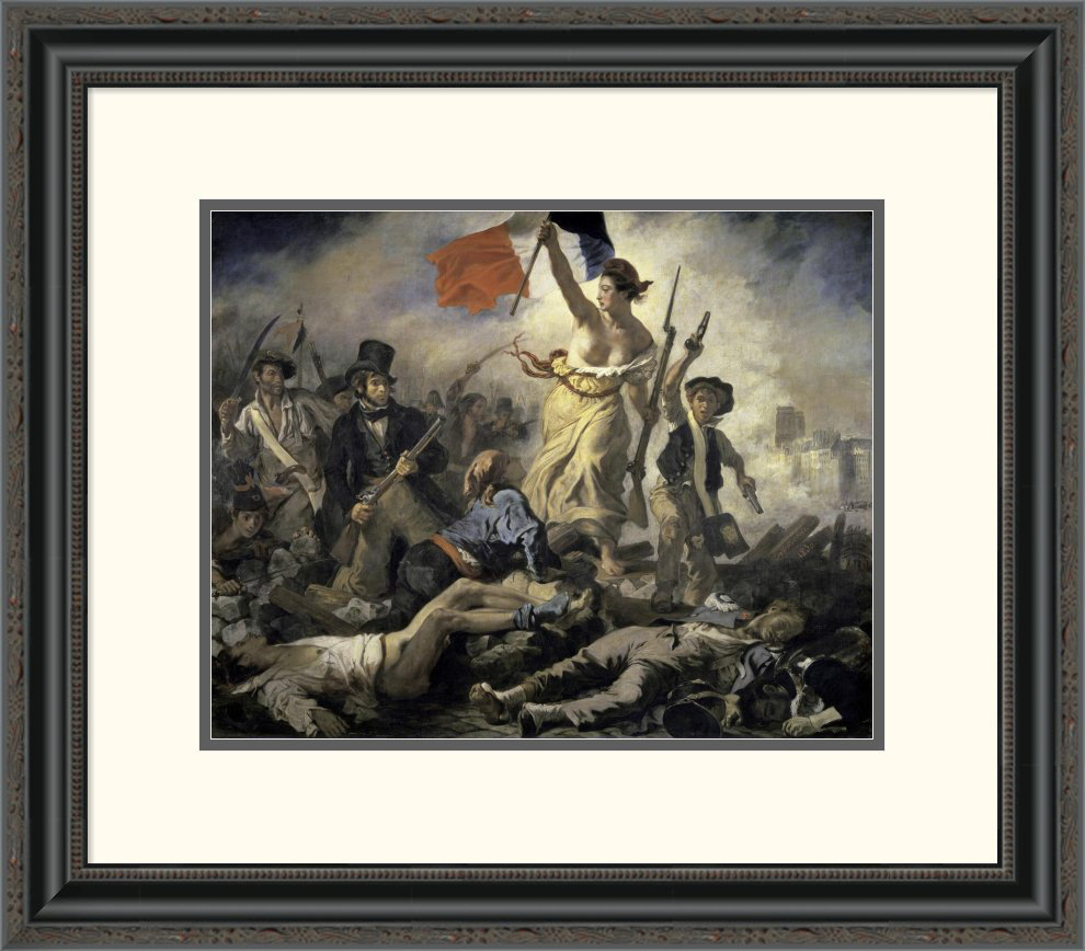 Vault W Artwork Liberty Leading the People by Eugene Delacroix ...