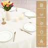 Hokku Designs 6 Pack Round Tablecloth 90 Inch Table Cloths Polyester ...