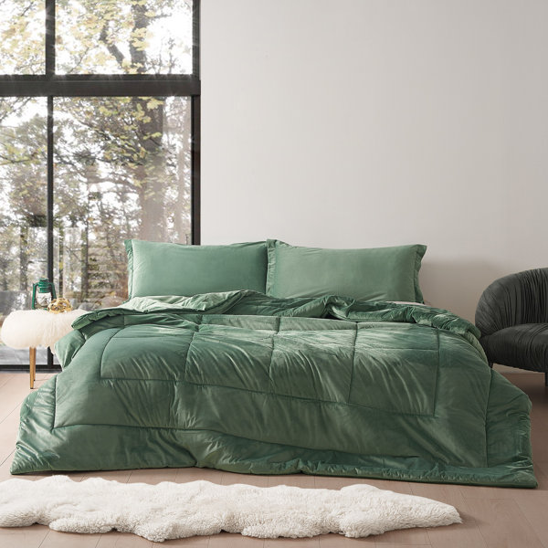 Coma Inducer Cuz I'm Cozy Green Velvet Coma Inducer Oversized Comforter ...