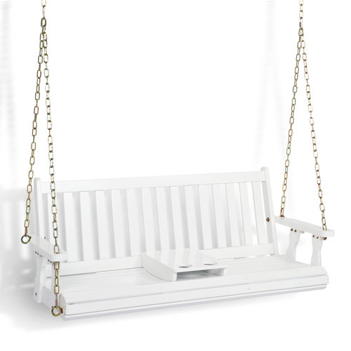 White Porch Swings You'll Love | Wayfair