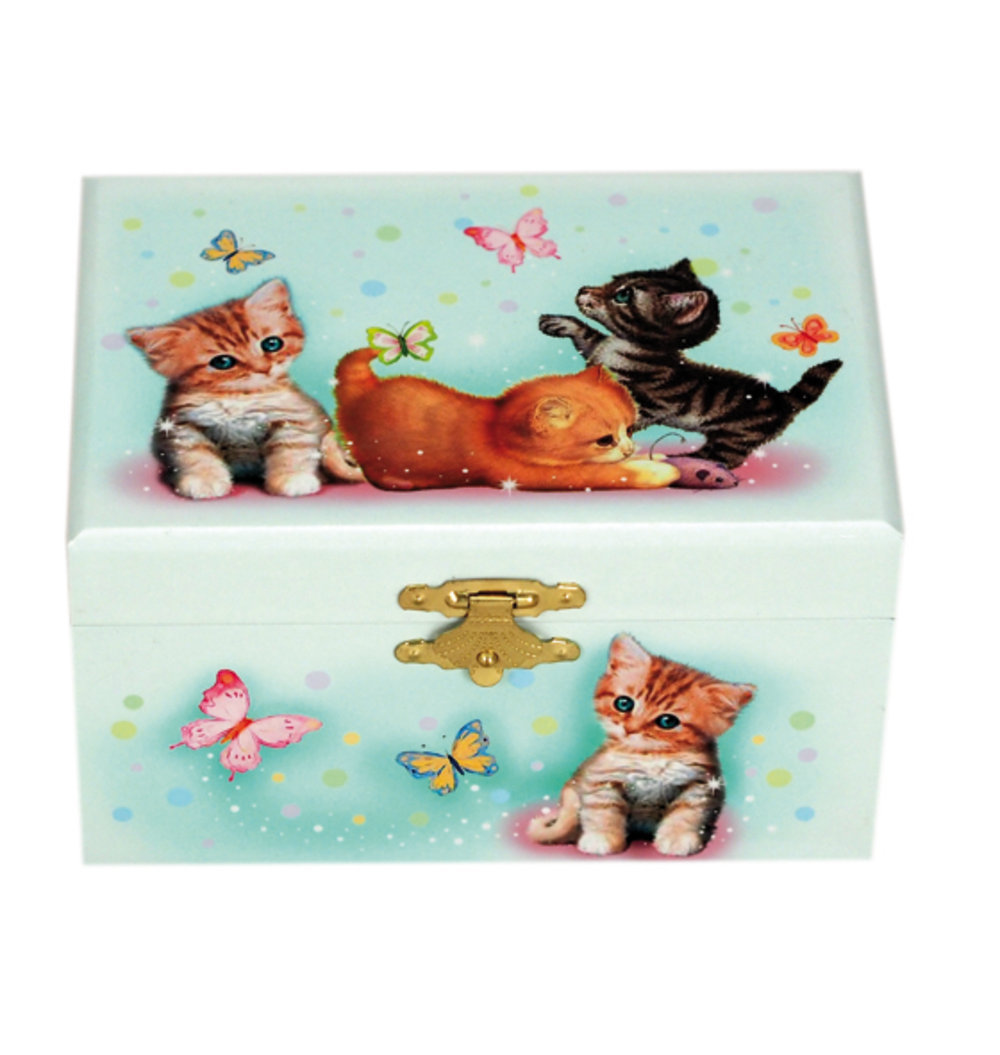 Trinx 6'' W Kittens By Opening The Cover A Ballerina Turns To The ...