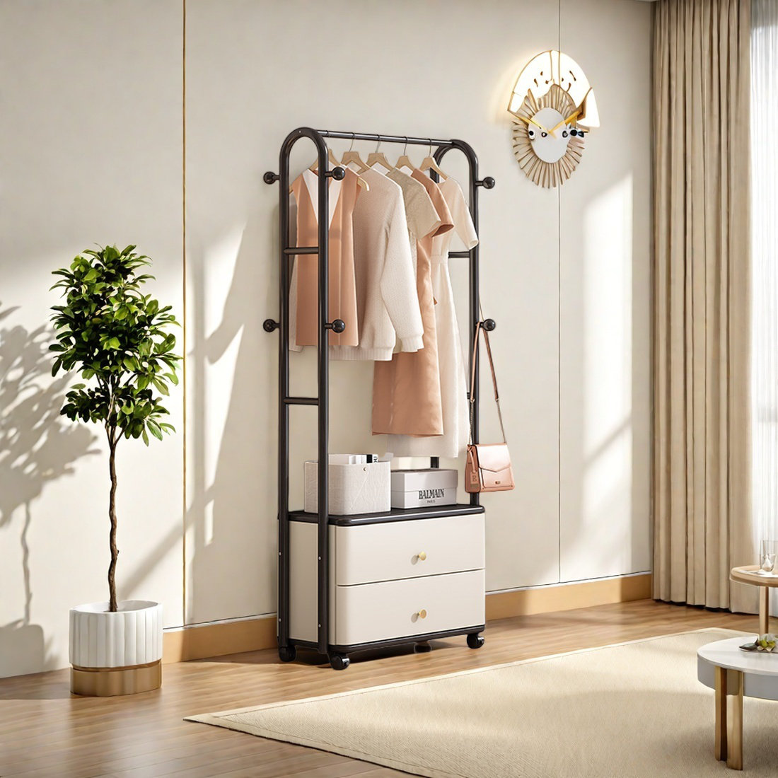 Your Favorite Celebrities Versatile Closet with Drawers | Wayfair