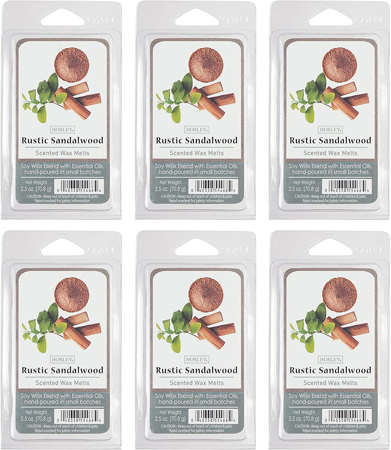 HG Global Rustic Sandalwood Scented Wax Melt Candle & Reviews | Wayfair