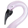 Bayou Breeze Algernard 15" Pink Murano Glass Flamingo Figurine Tabletop ...