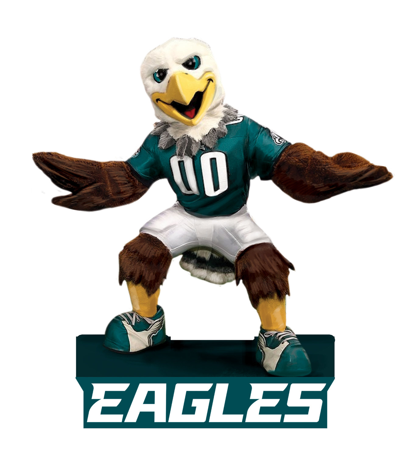 Evergreen Enterprises, Inc Philadelphia Eagles, Mascot Statue - Wayfair ...