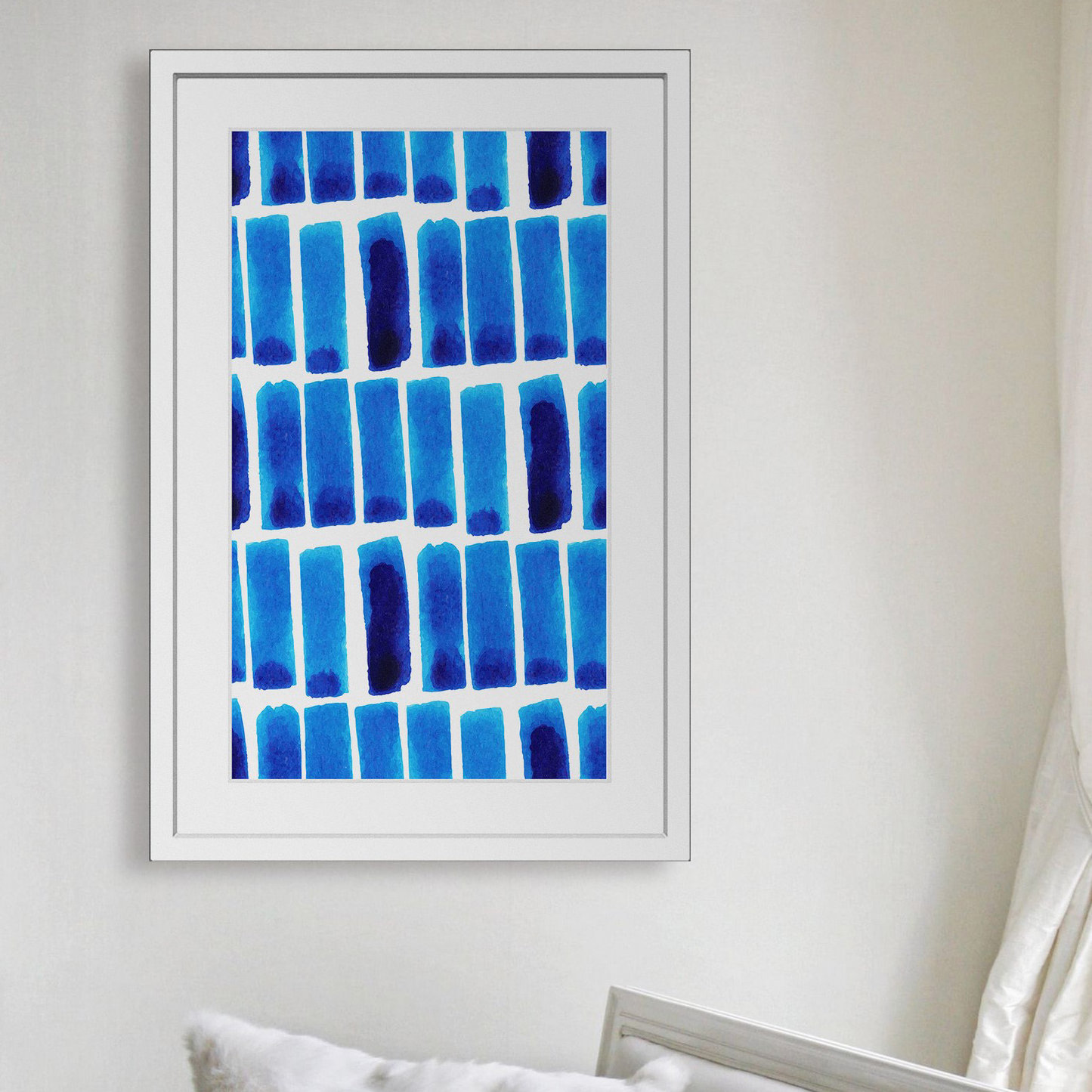 Marmont Hill 'The Blue Edge' Framed Painting Print & Reviews | Wayfair