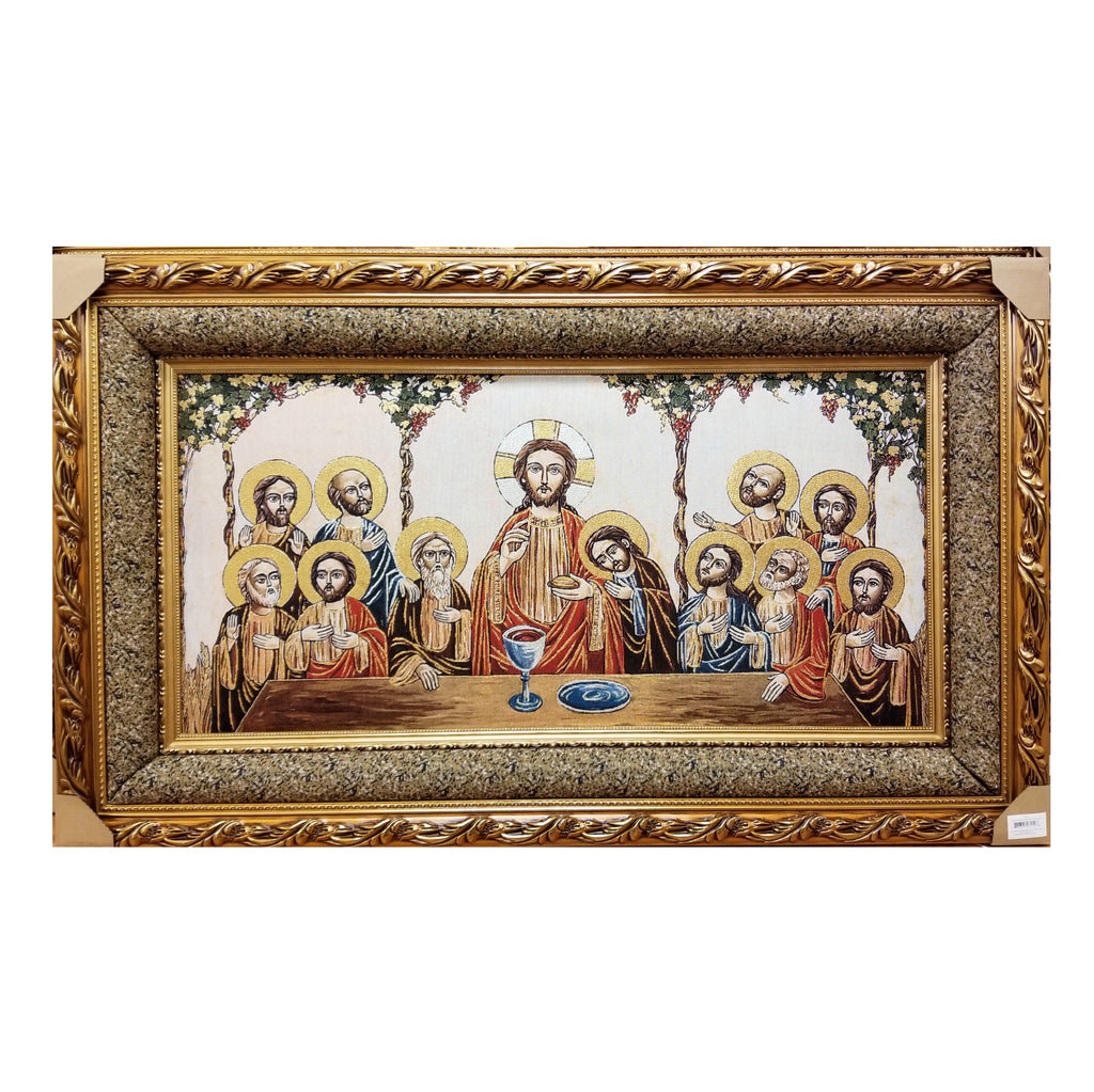 World Menagerie Orthodox Last Supper Framed Tapestry | Wayfair