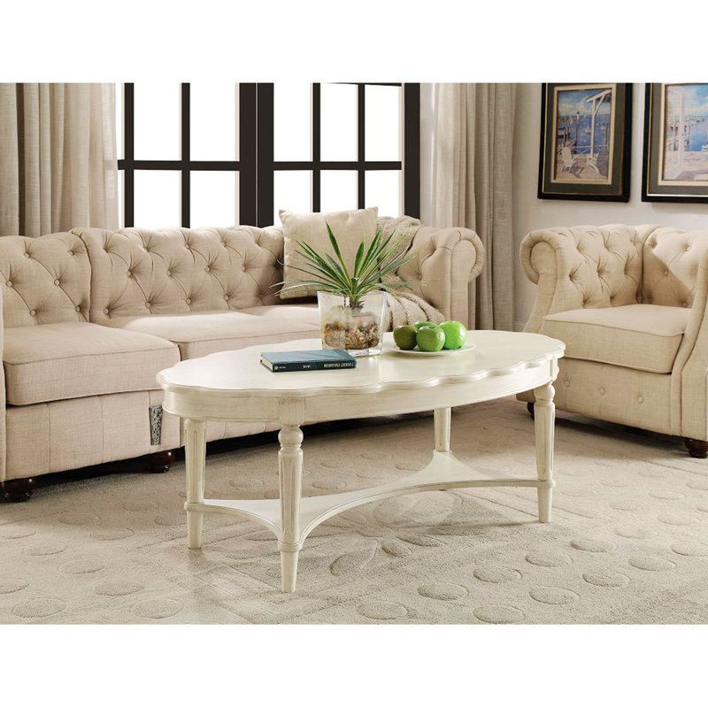 Ophelia & Co. Okeene Solid Wood Coffee Table | Wayfair