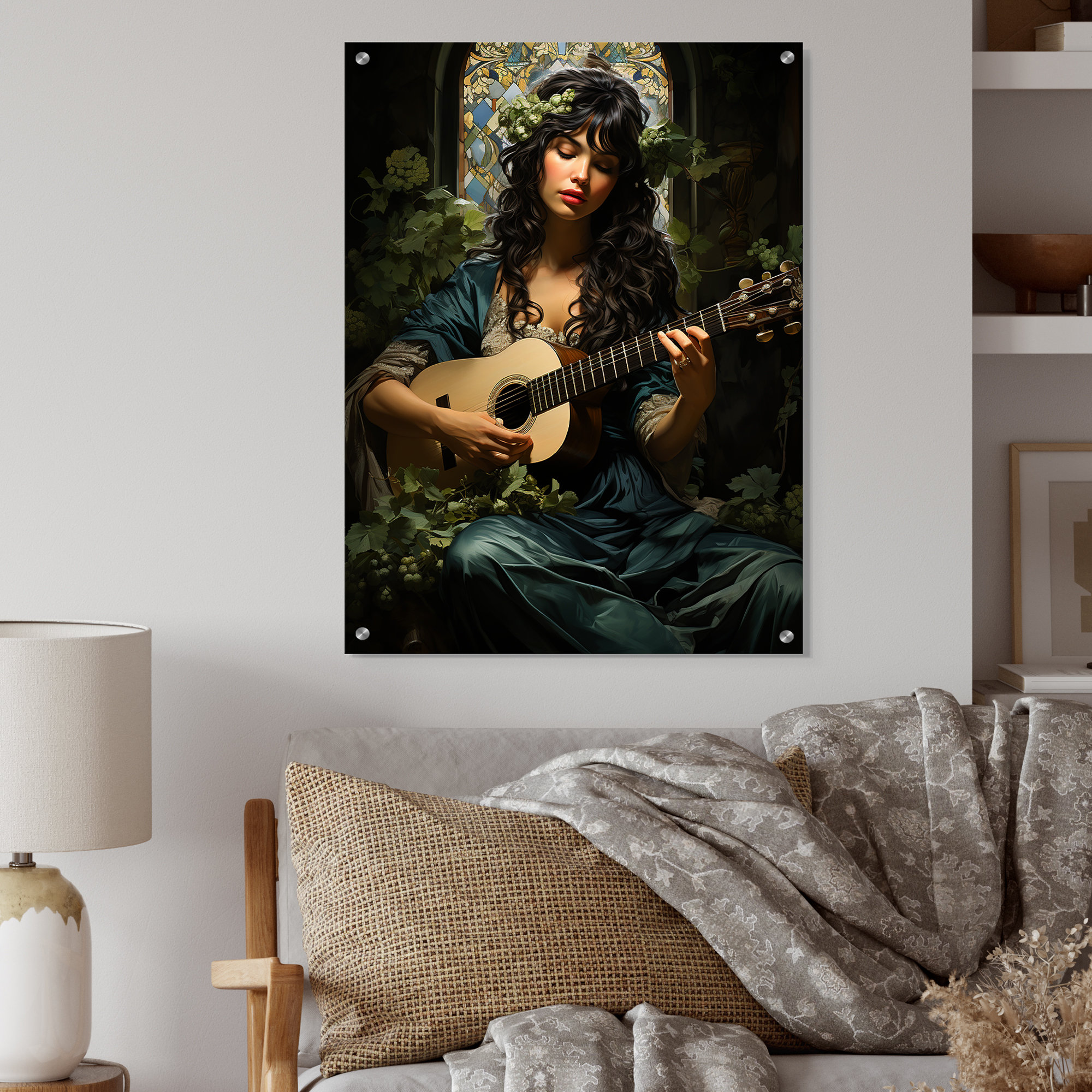 Winston Porter Music Celtic Melodies Emerald - Music Acrylic Wall Art ...