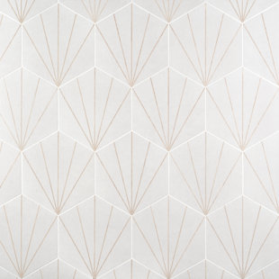 Porcelain Red & Rust Floor Tile You'll Love | Wayfair