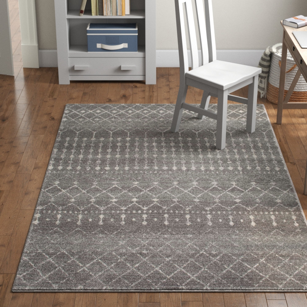 Union Rustic Amanuel Trellis Area Rug for Living Room Bedroom Dining ...