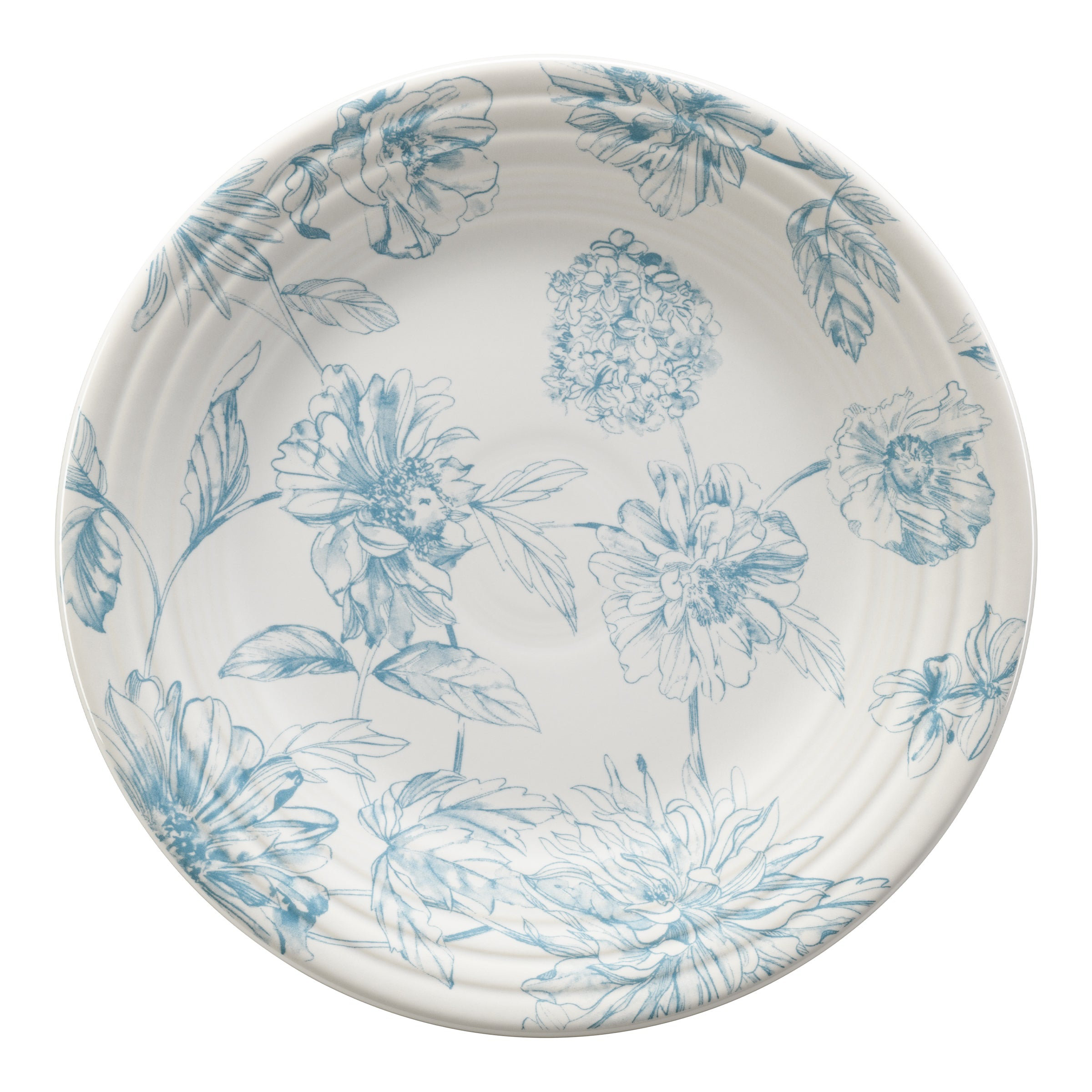Fiesta Botanical Floral Classic Rim 9 Inch Luncheon Plate | Wayfair