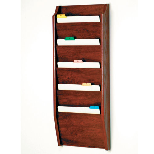 Wooden Mallet Wood Flat Files Wall Mount File Holder & Reviews | Wayfair