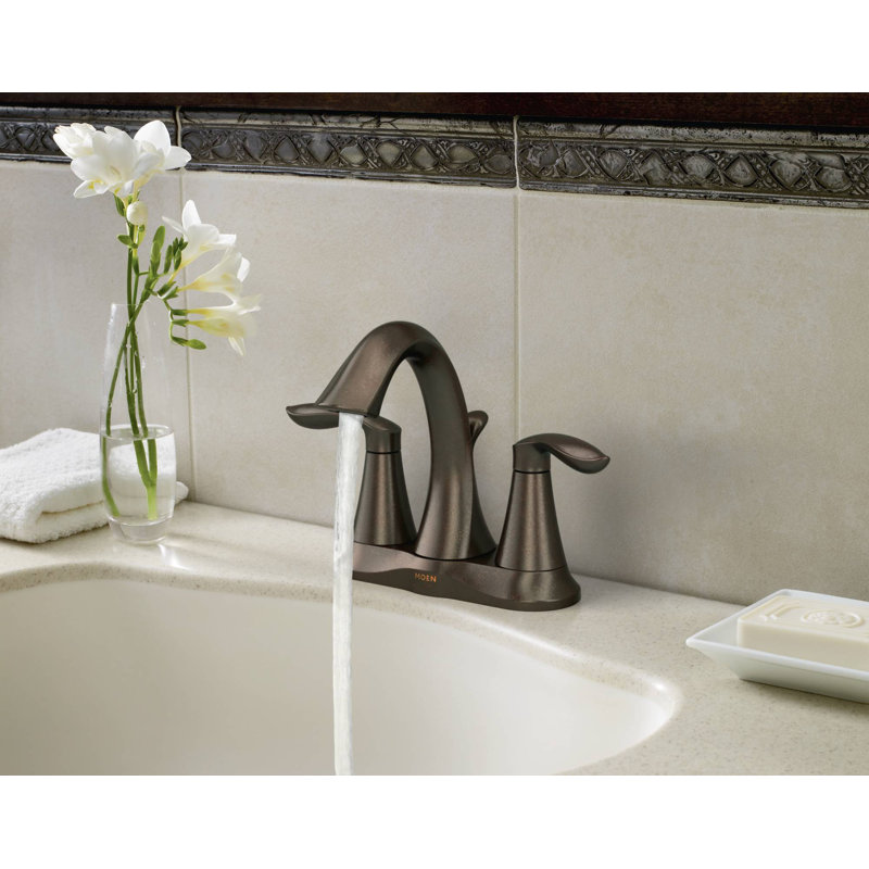 Moen Eva Centerset Bathroom Faucet with Drain Assembly & Reviews | Wayfair