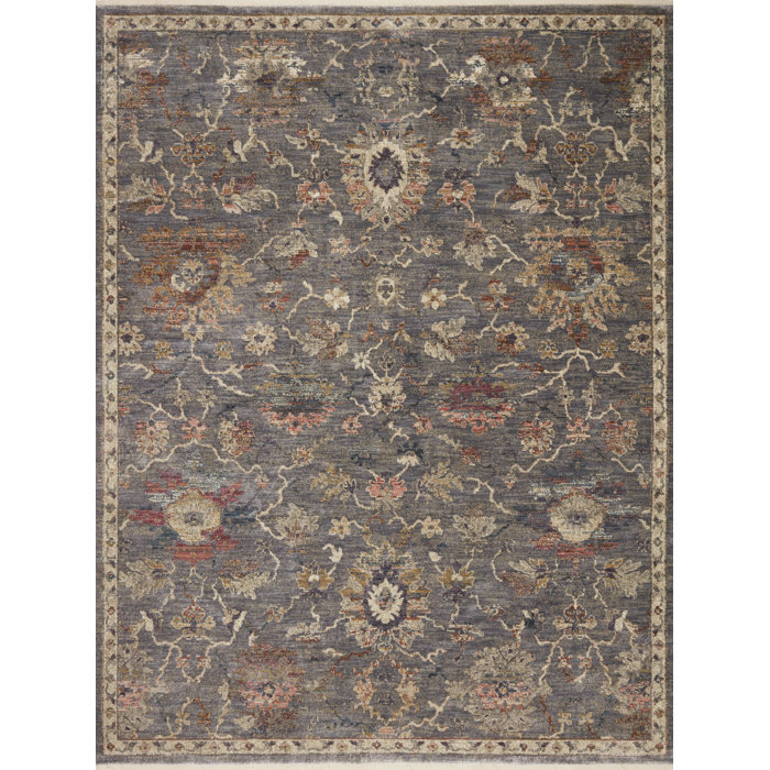 Lark Manor Febbas Gray/Brown/Taupe Rug & Reviews | Wayfair