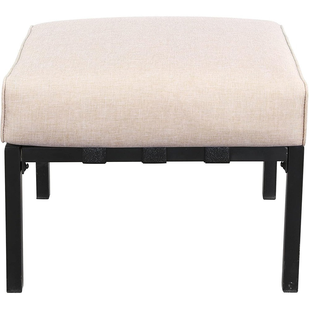 Latitude Run® Patio Foot Rest Outdoor Ottoman Modern Footstool For ...