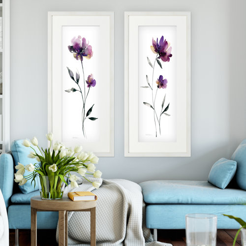 Framed Purple Wall Art You'll Love | Wayfair