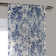 Charlton Home® Bohn Xenia Blue Damask Floral Printed Rod Pocket Sheer ...