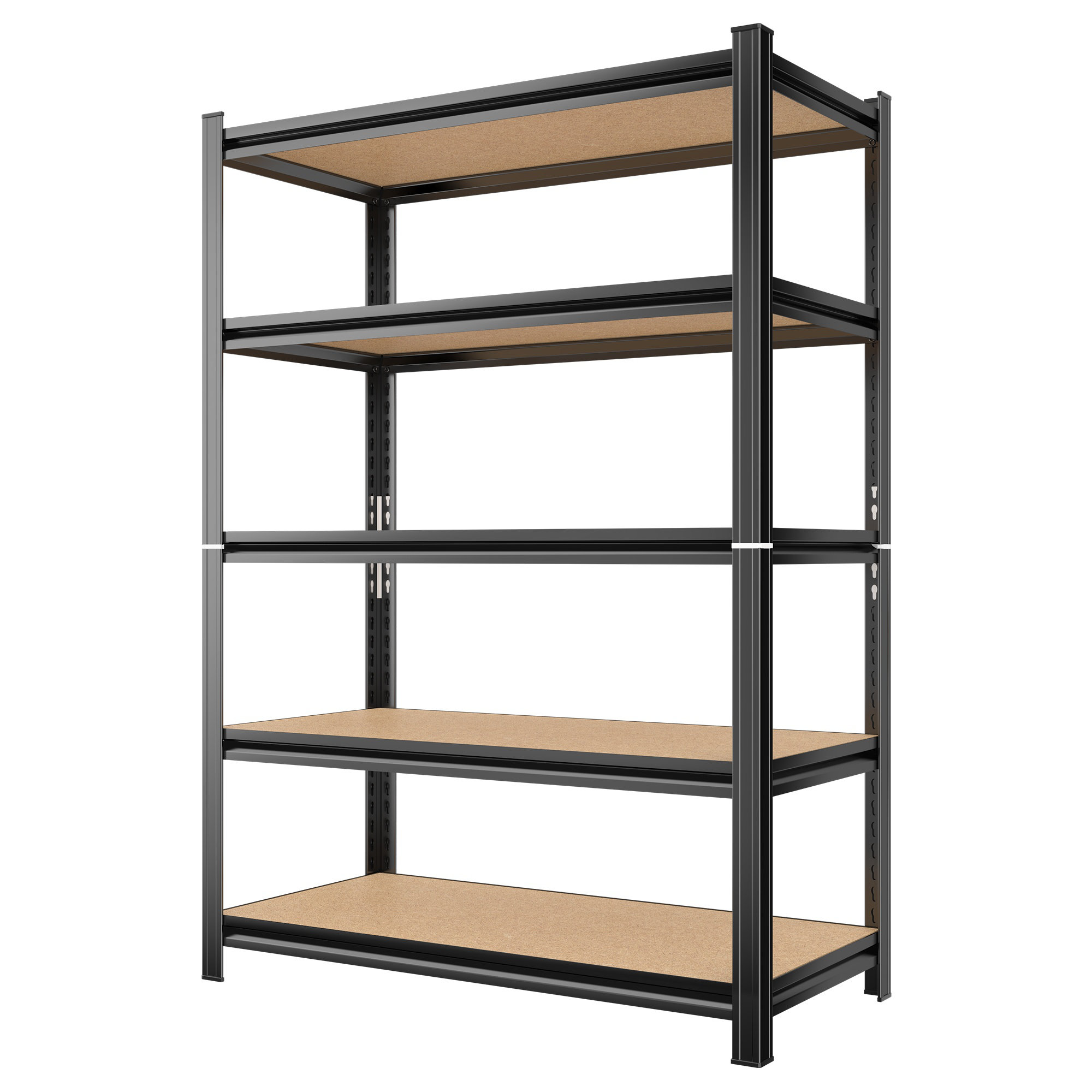 WFX Utility™ Heavy Duty 5-Tier Garage Racking, Metal Storage Shelves ...
