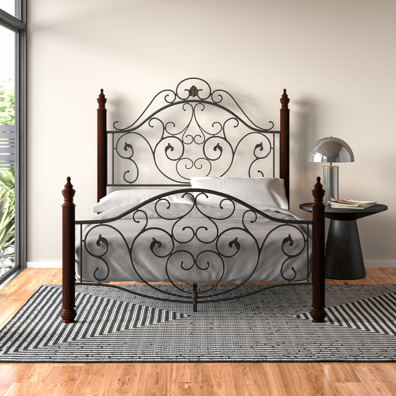Three Posts™ Mariners Solid Wood Standard Bed & Reviews | Wayfair