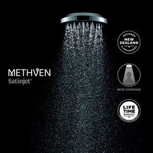 Methven Kiri 1-Spray 6 in. Single Wall Mount Fixed Shower Head in ...