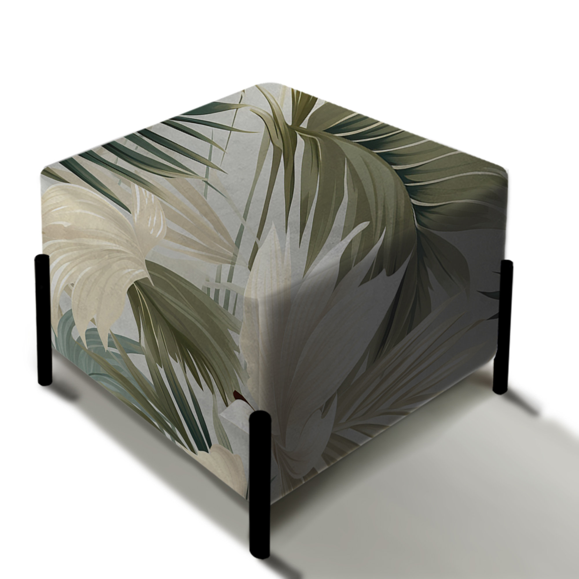 Design Art Coastal Abstraction Tropical Pattern - Tropical Square ...