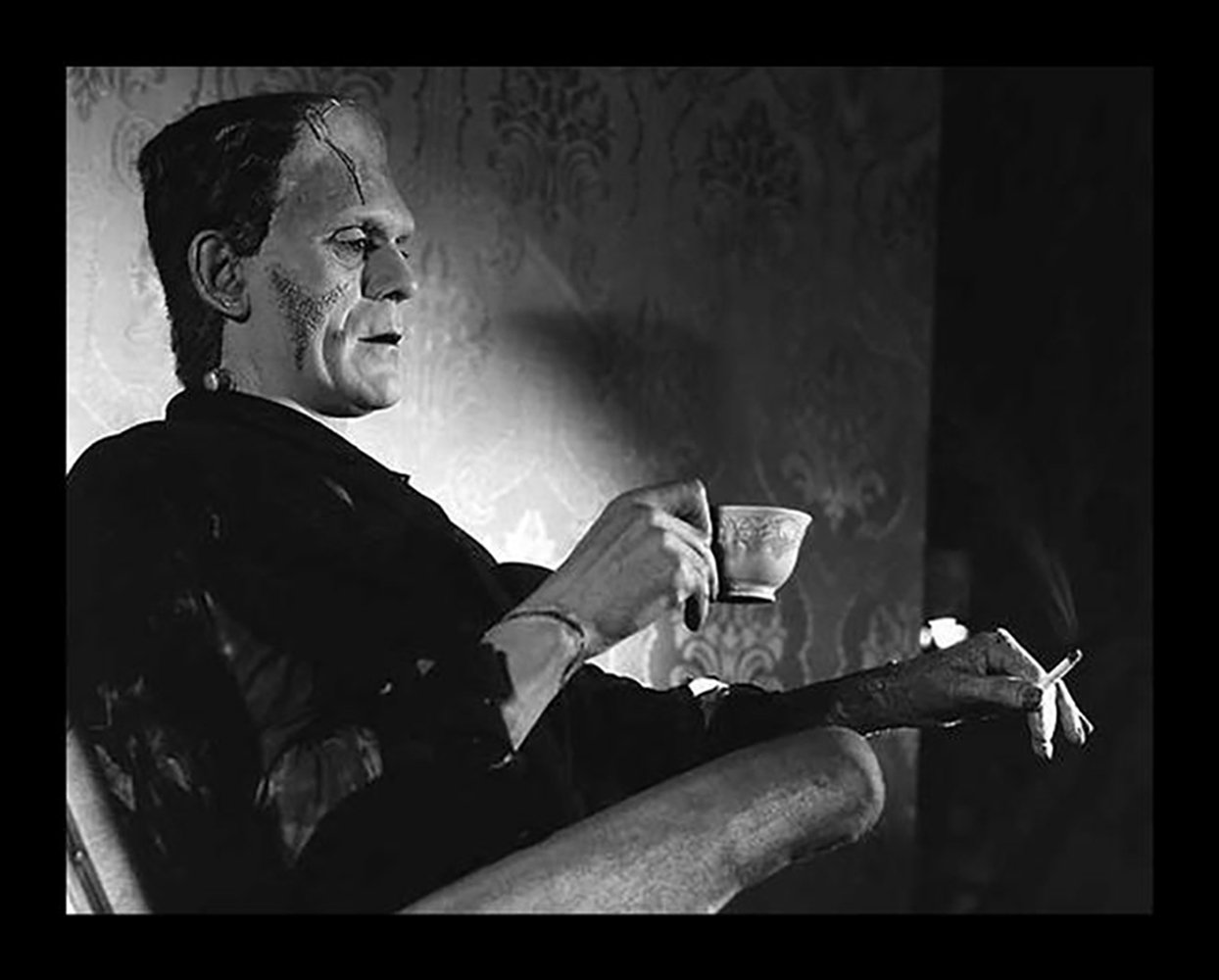 Winston Porter Even Monsters Need a Break - Boris Karloff As ...