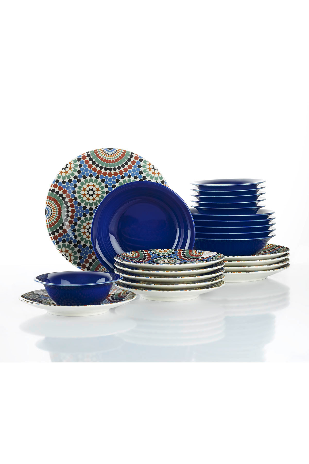 East Urban Home Elsie 24 Piece Dinnerware Set, Service for 6 | Wayfair