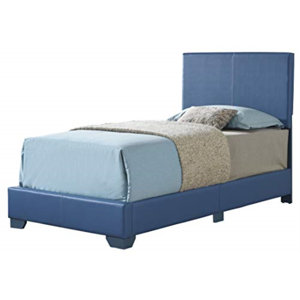 Glory Furniture Hillary Vegan Leather Standard Bed & Reviews | Wayfair