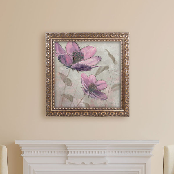 Trademark Art Plum Floral Plum Floral II Framed On Canvas by Emily ...