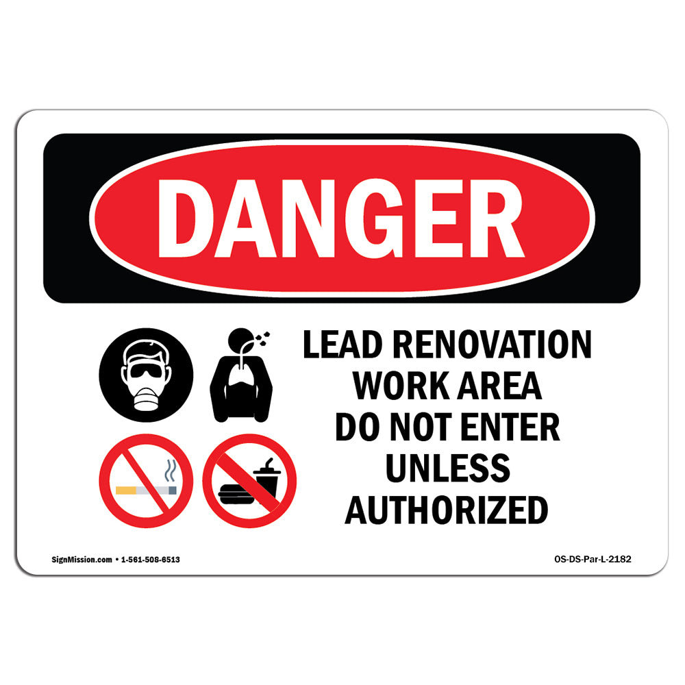SignMission Lead Renovation Work Sign | Wayfair