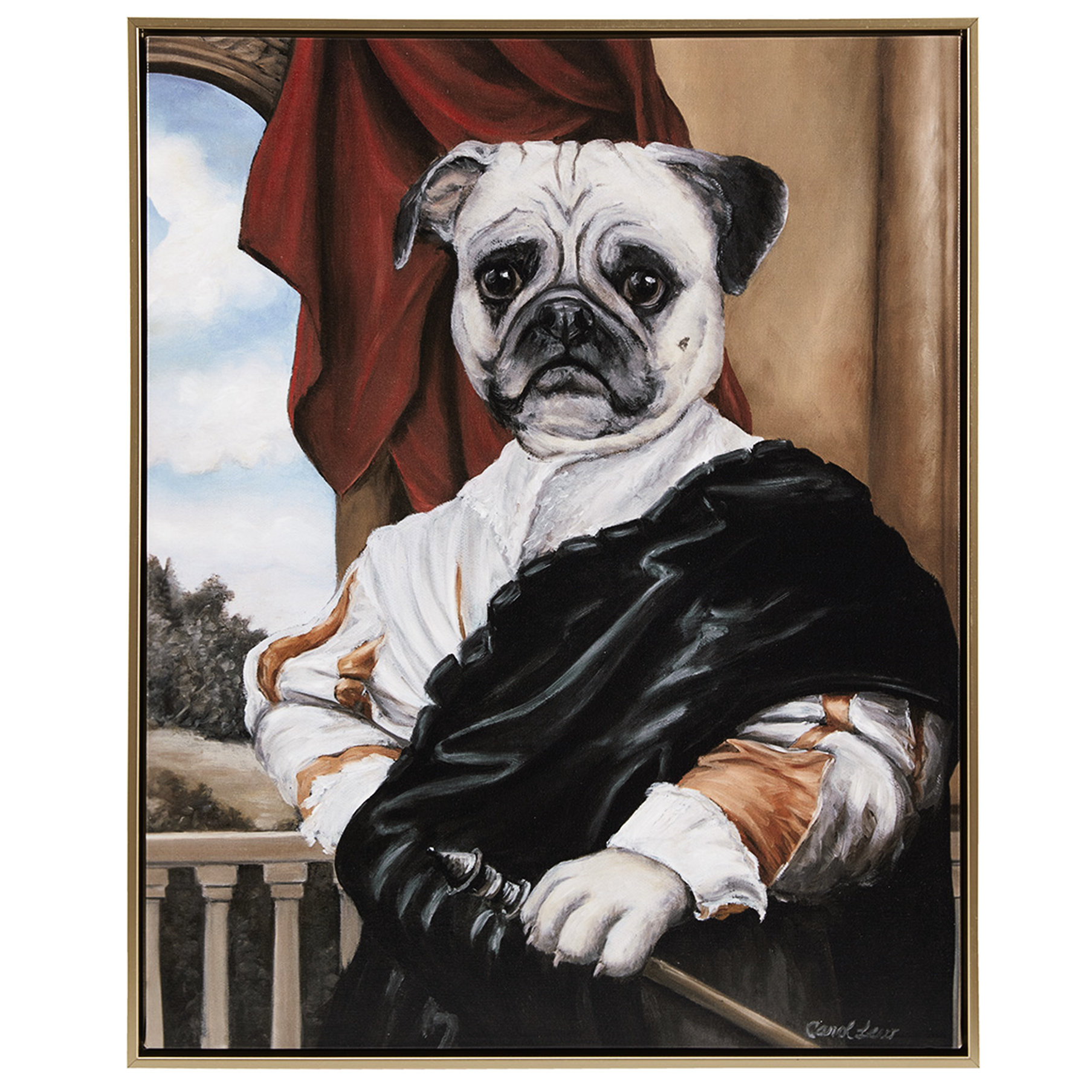 Trinx Captivating Captain's Guard Canvas Wall Art - In Imperial 16.5"w ...