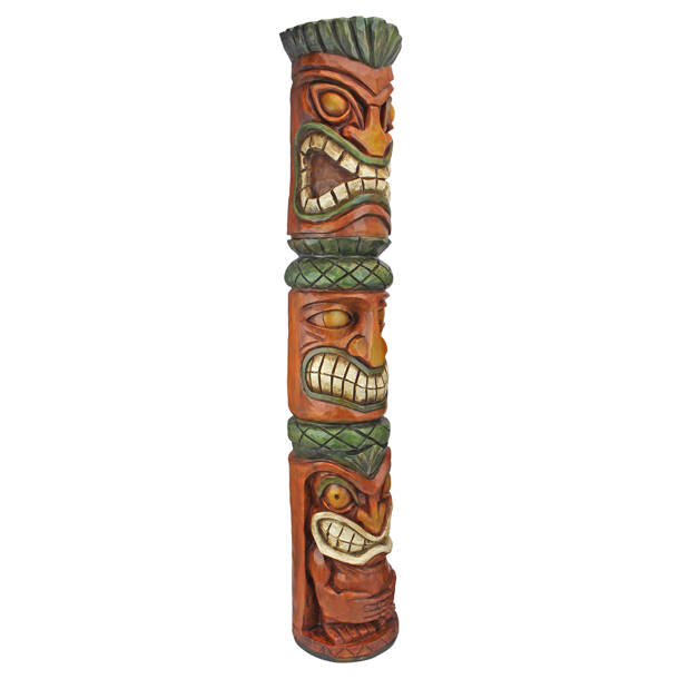 Design Toscano Aloha Hawaii Tiki Moai Haku Pani Statue & Reviews | Wayfair