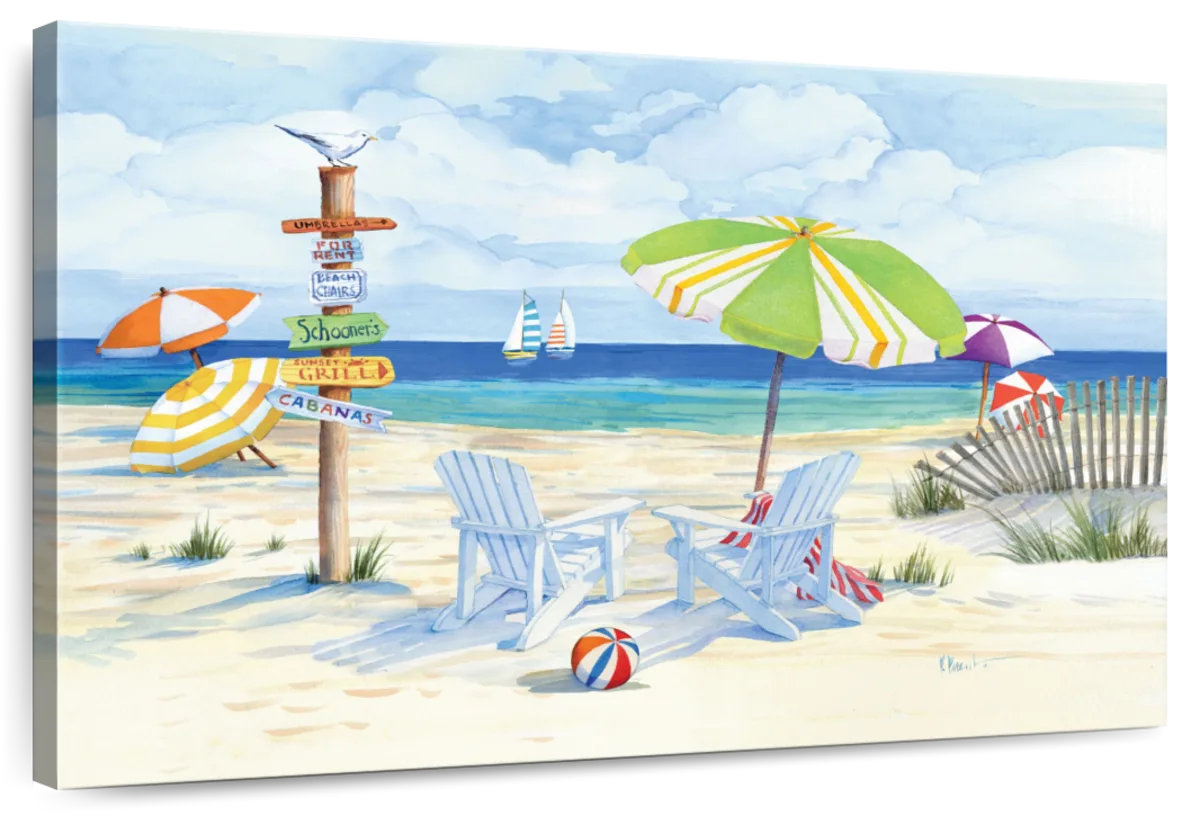 Beachcrest Home™ Gillard Signs Adirondack Chairs | Wayfair