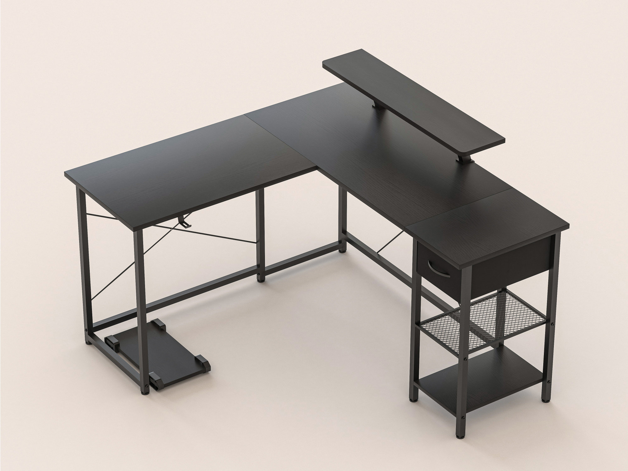 Latitude Run® L-Shape Desk | Wayfair