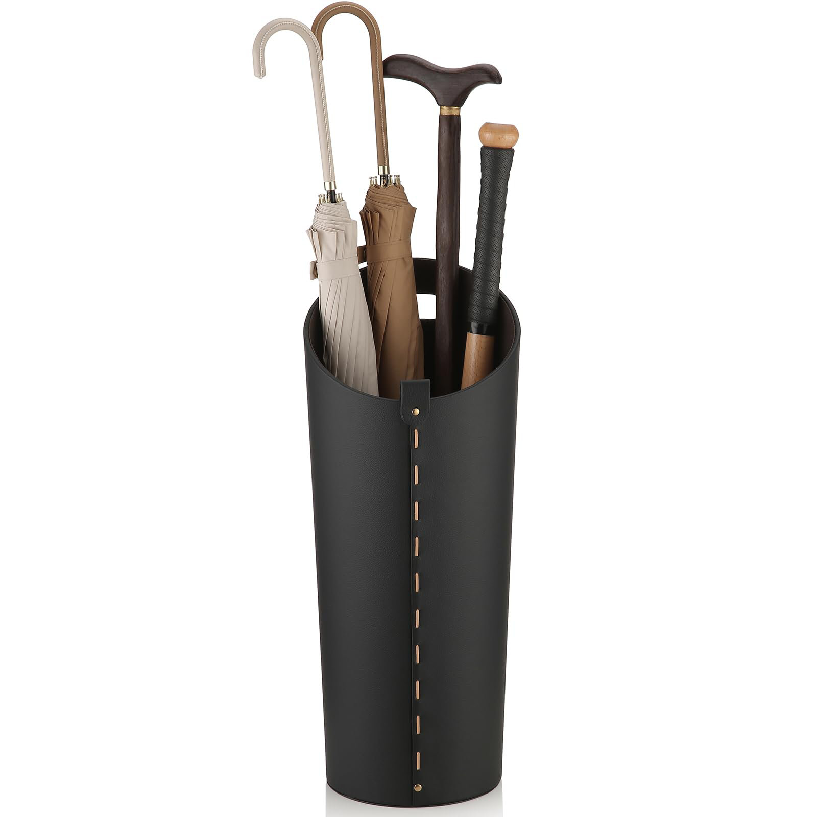 FAST APPLIANCES LLC Leather Umbrella Stand | Wayfair