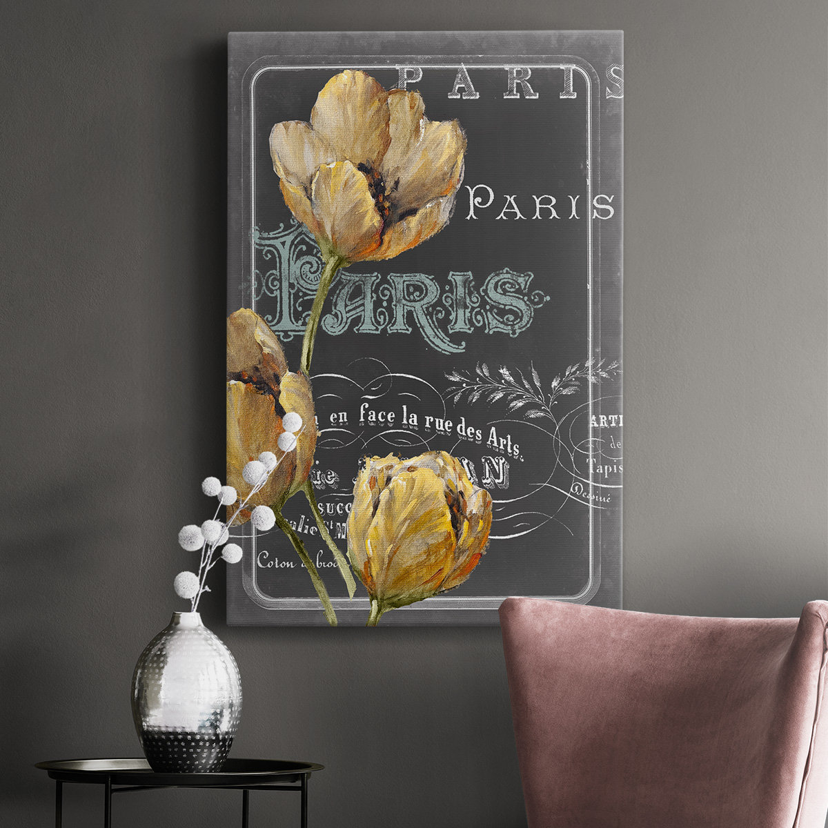 Ophelia & Co. Chalkboard Paris II Chalkboard Paris II - Print & Reviews ...