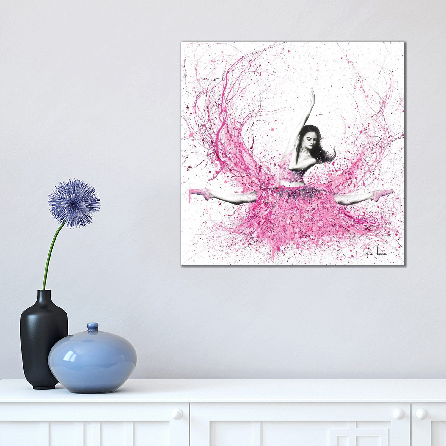 East Urban Home Blossom Ballet by Ashvin Harrison - Print | Wayfair