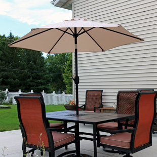 Small Patio Umbrellas You'll Love | Wayfair