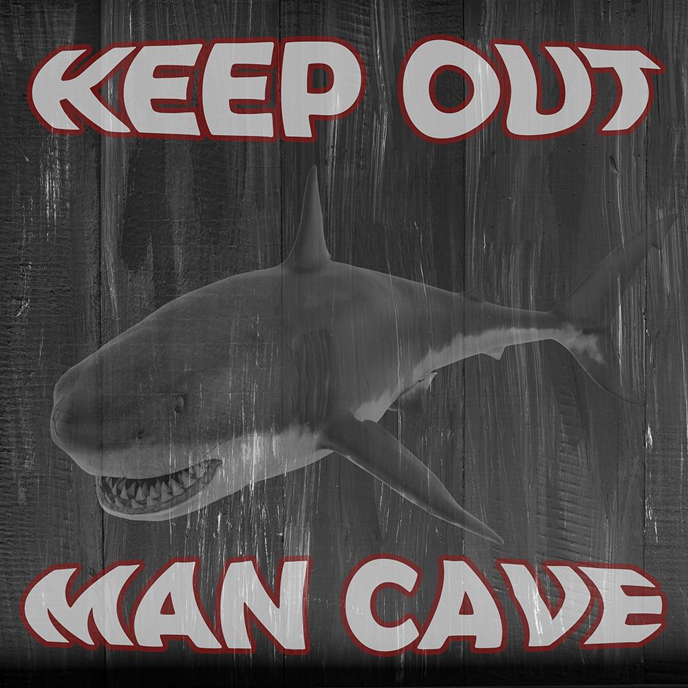 Trinx Man Cave Keep Out Poster Print By Jamie Phillip (24 X 24) # JS96 ...
