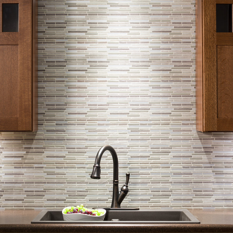TackTile Tack Tile Peel & Stick Vinyl Backsplash & Reviews | Wayfair