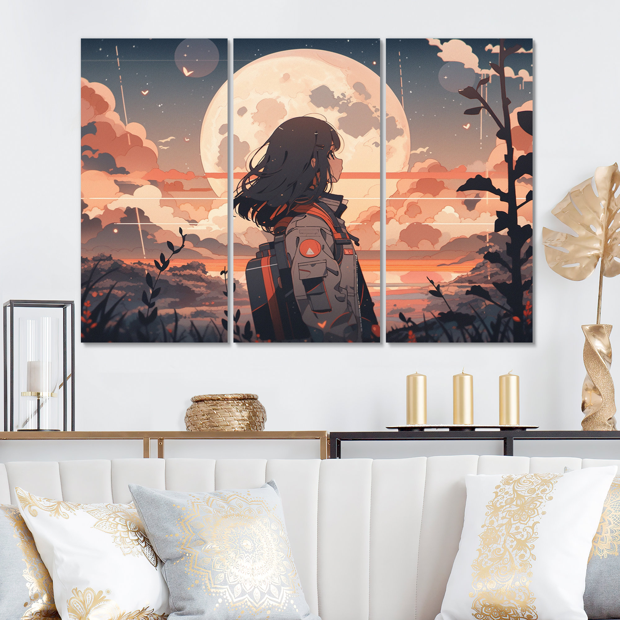 Winston Porter Female Parody Character II - Portrait Wall Art Print Set ...