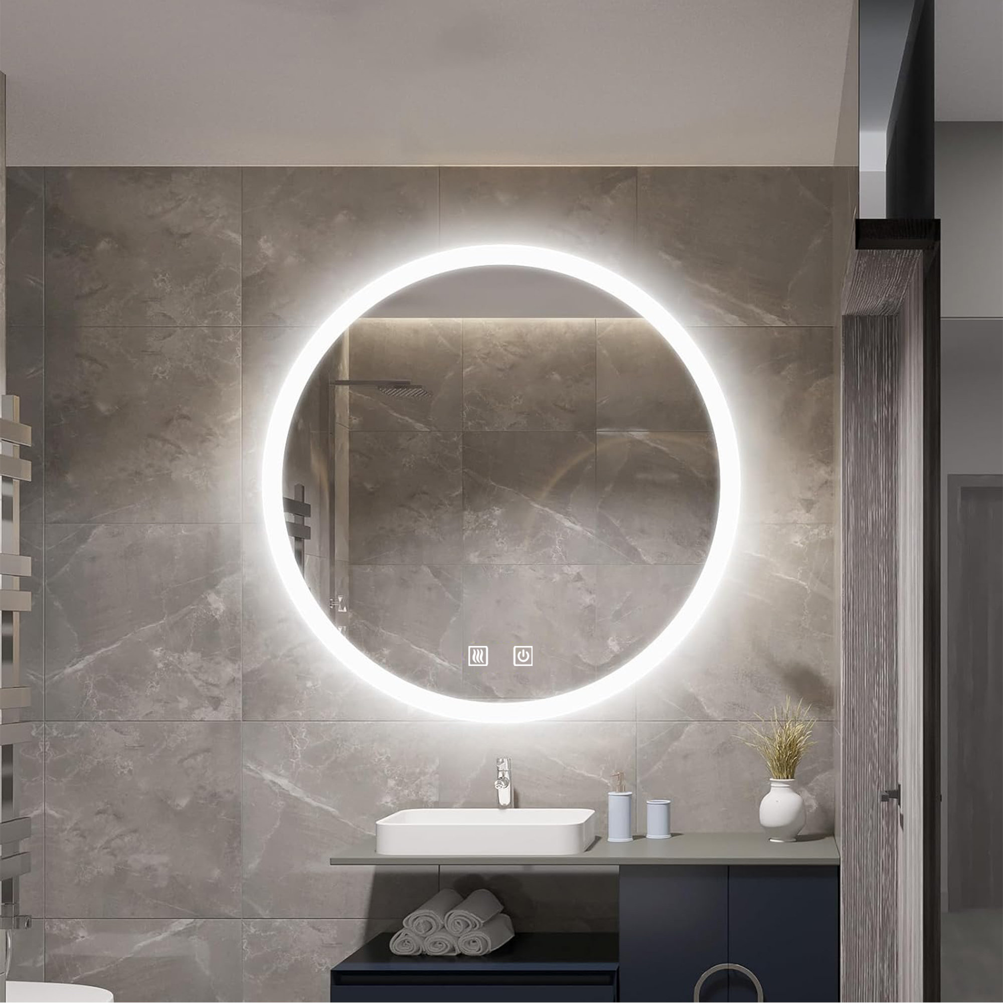 Ivy Bronx Bathroom Led Classy Vanity Mirror - Wayfair Canada