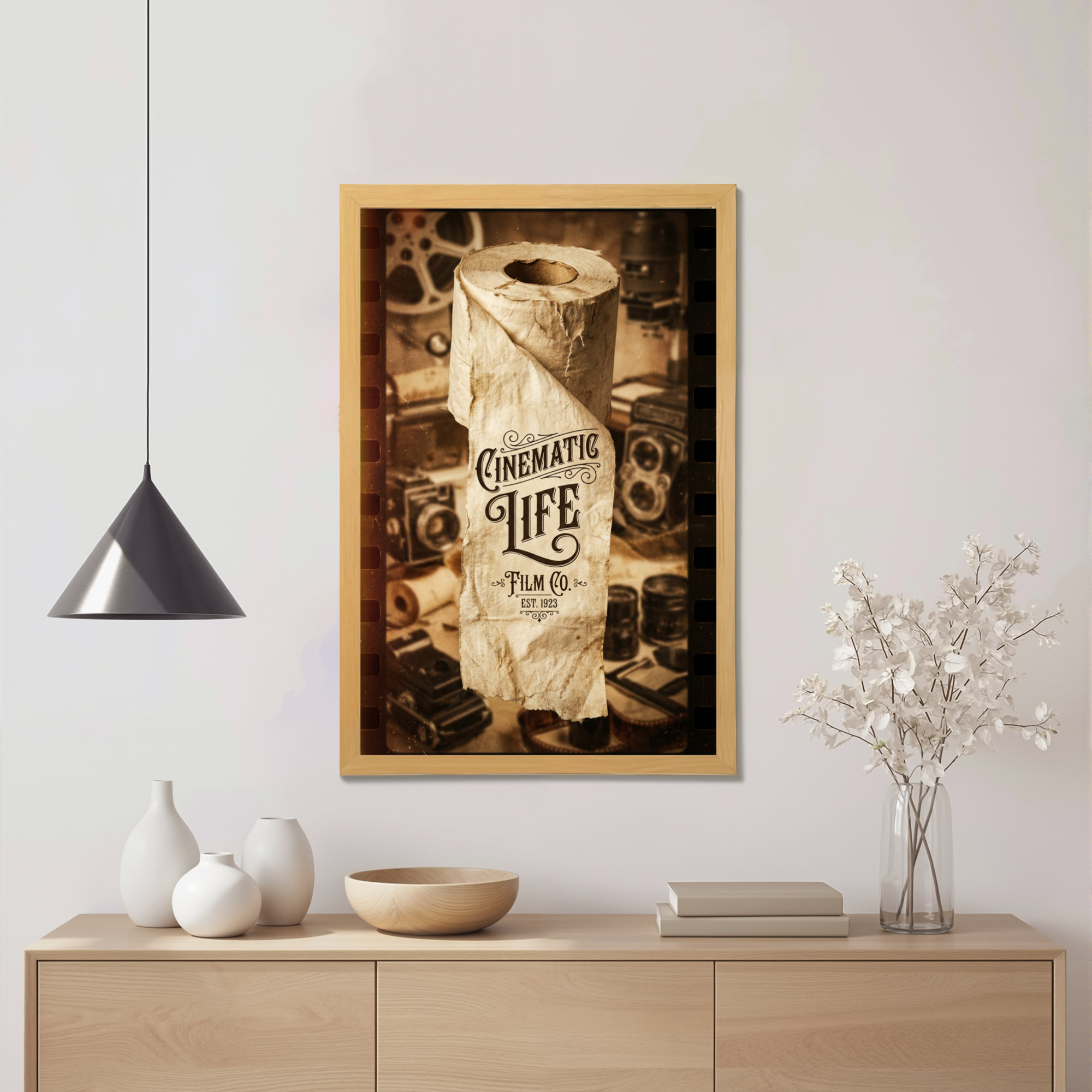 Winston Porter Cinematic Life Film Company Vintage Movie Reel Canvas ...