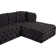 House of Hampton® Dymone Velvet Sectional & Reviews | Wayfair