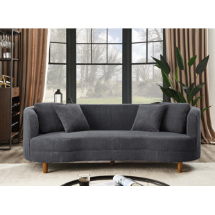 Curved Sofas You'll Love | Wayfair