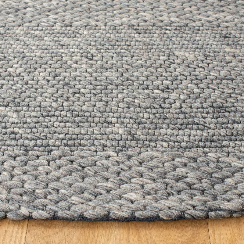 Steelside™ Adelle Dark Gray Area Rug & Reviews | Wayfair