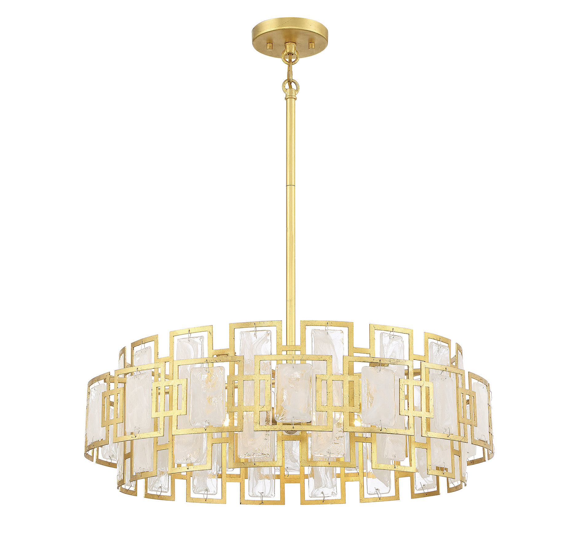 Everly Quinn Portia 5-Light Chandelier In True Gold - Wayfair Canada